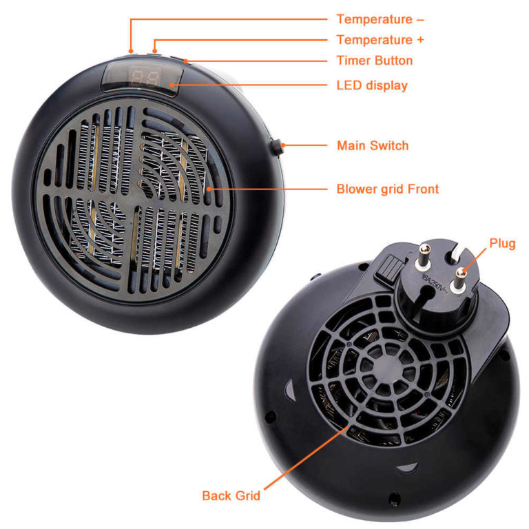 Wonder Handy Heater Pro 900W- Промо за 1 или 2 броя | TELEMARKET BG